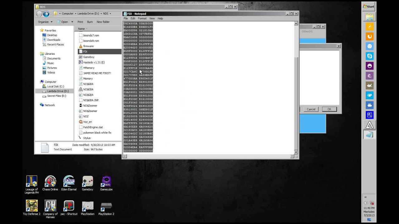 NDS Emulator Pokemon Black 2 FIXED WORKING - YouTube