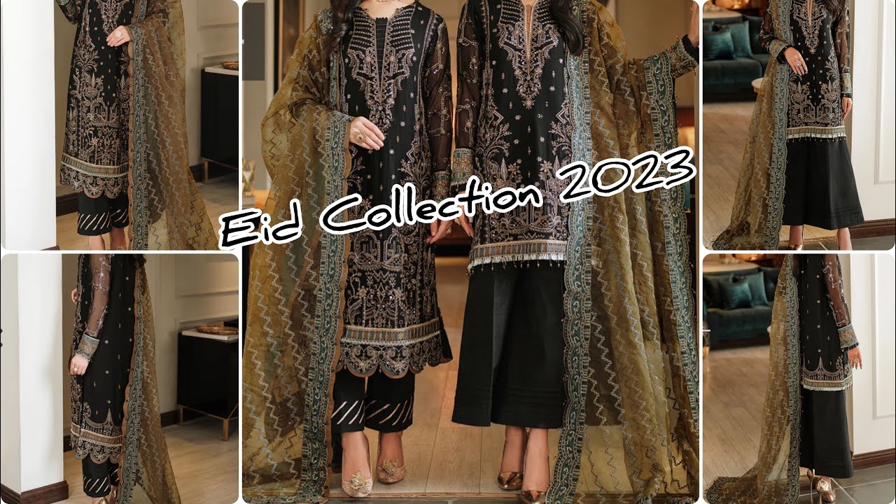 Eid Collection 2023 | Eid Suite New Collection |Eid Black Dress # ...