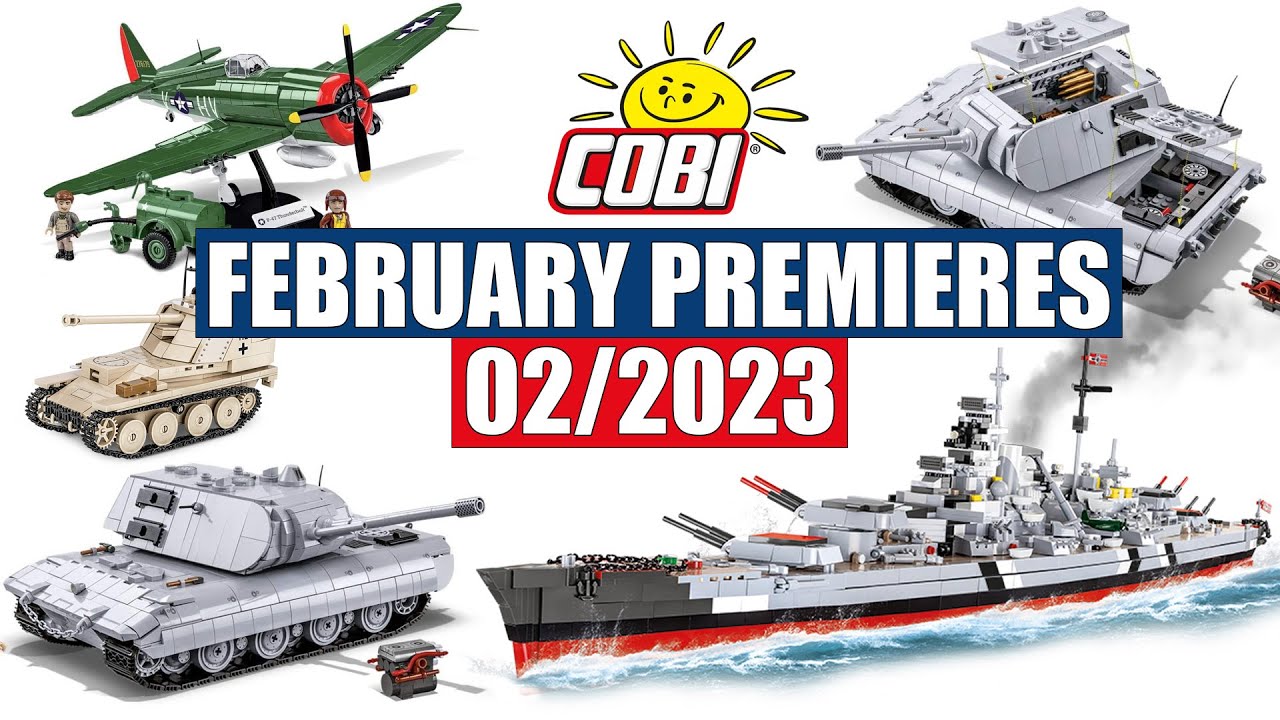 February premieres from COBI 📅 02/2023 - With January updates - Planes ...