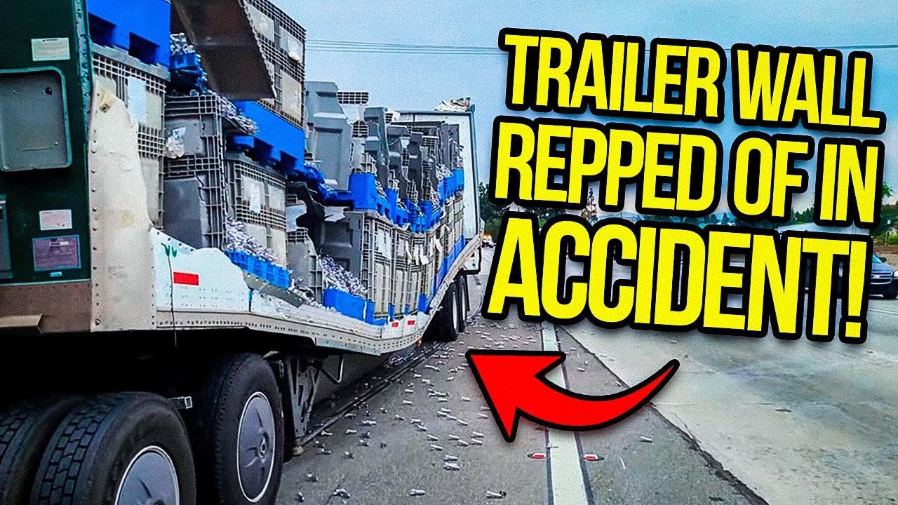 Insane Trailer Wreck Dumps Thousands of Coke Bottles on the Freeway ...