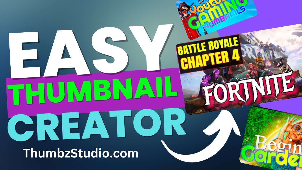 Easy Fortnite YouTube Thumbnail Creator Tool for YouTube Thumbnails ...