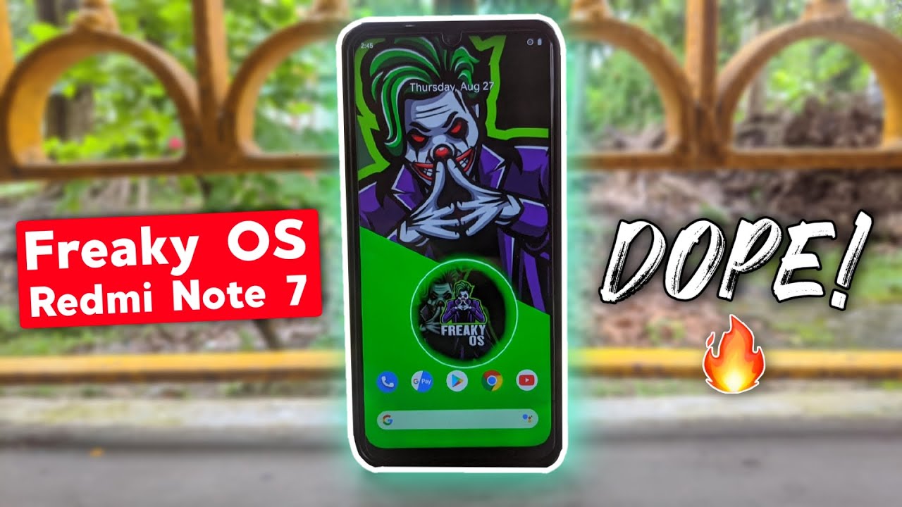 Freaky OS Review On Redmi Note 7 (Lavender) Android 10 Best Custom Rom ...