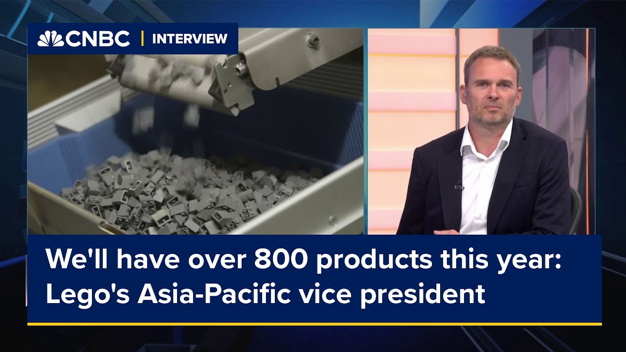We'll have over 800 products this year: Lego's Asia-Pacific vice ...