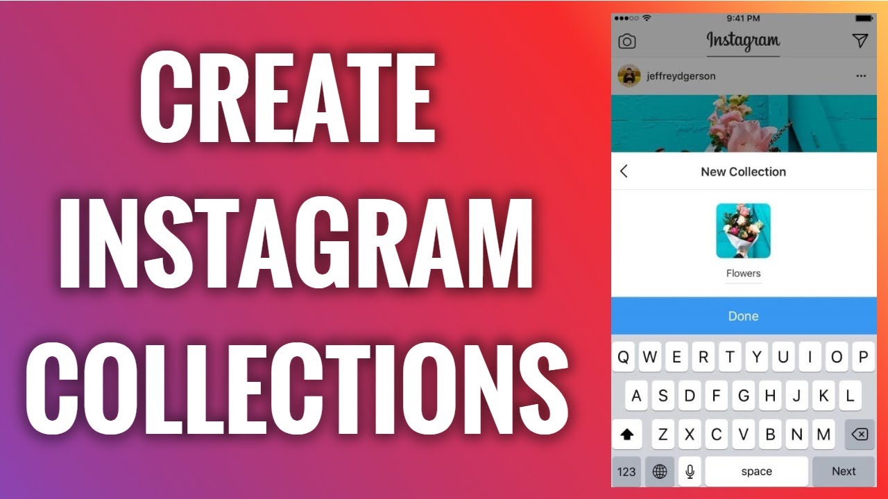 How To Create Instagram Collections in 2022 - YouTube