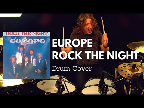 Europe - Rock The Night (Drum Cover/Remix by Kev Hickman)