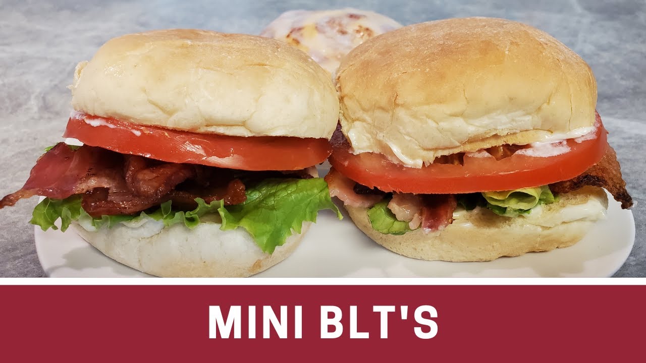 How to Make Mini BLT's - YouTube