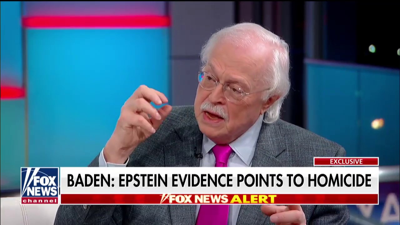 Epstein evidence points to homicide over suicide, Dr. Baden says after ...