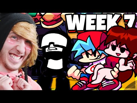 SIMPING SO HARD!! 🥵😍 FRIDAY NIGHT FUNKIN WEEK 7 | All New Cutscenes | New Songs Ugh, Guns, Stress