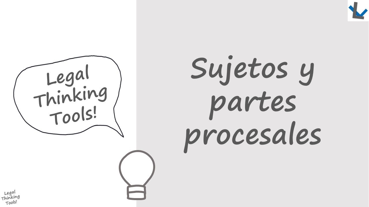 Sujetos y partes procesales - VIDEO - YouTube