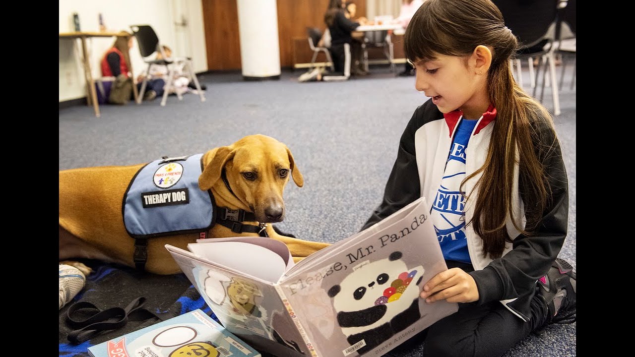Pawsitively cool event — Stanislaus County Library in Modesto went to ...