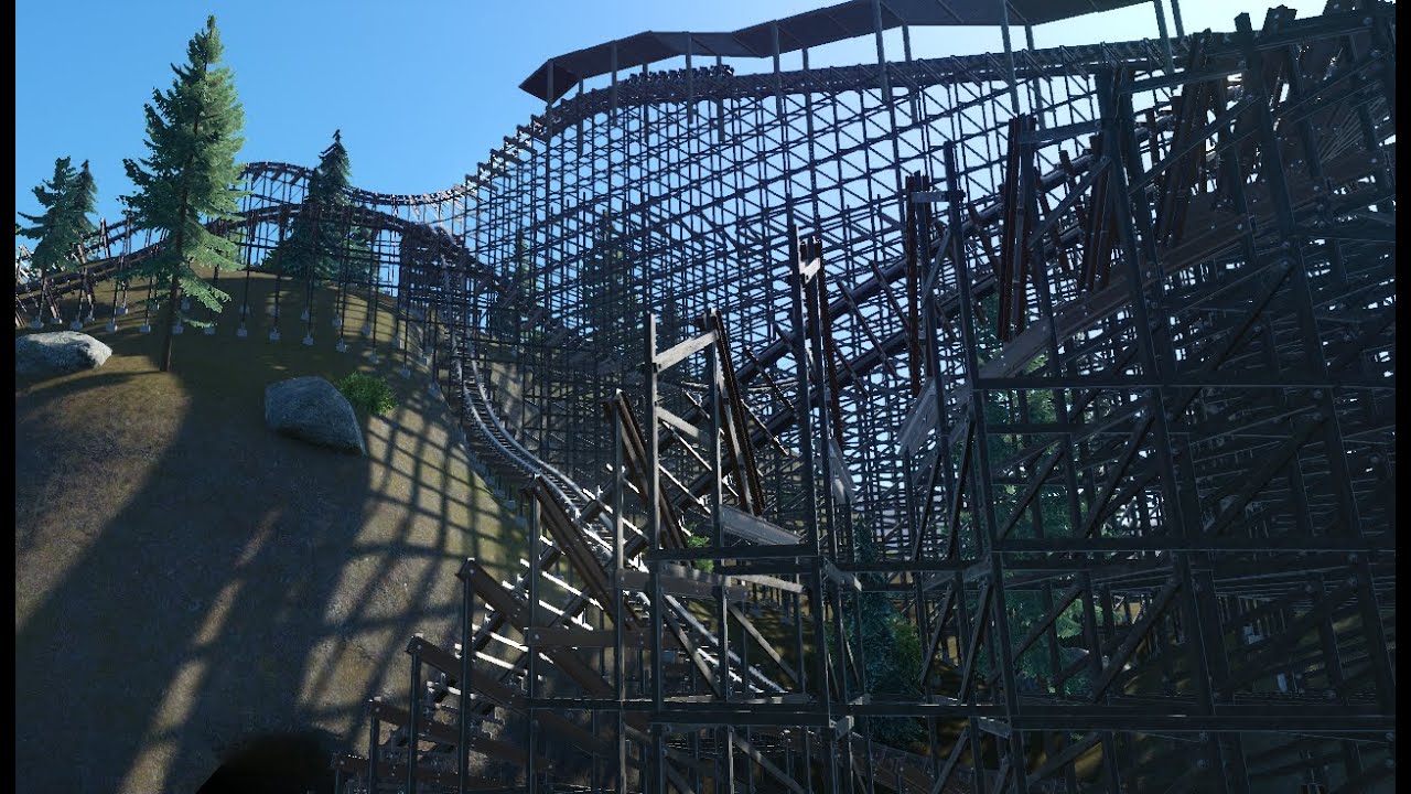 Mountain Ridge - Custom RMC Topper-Track Coaster - YouTube