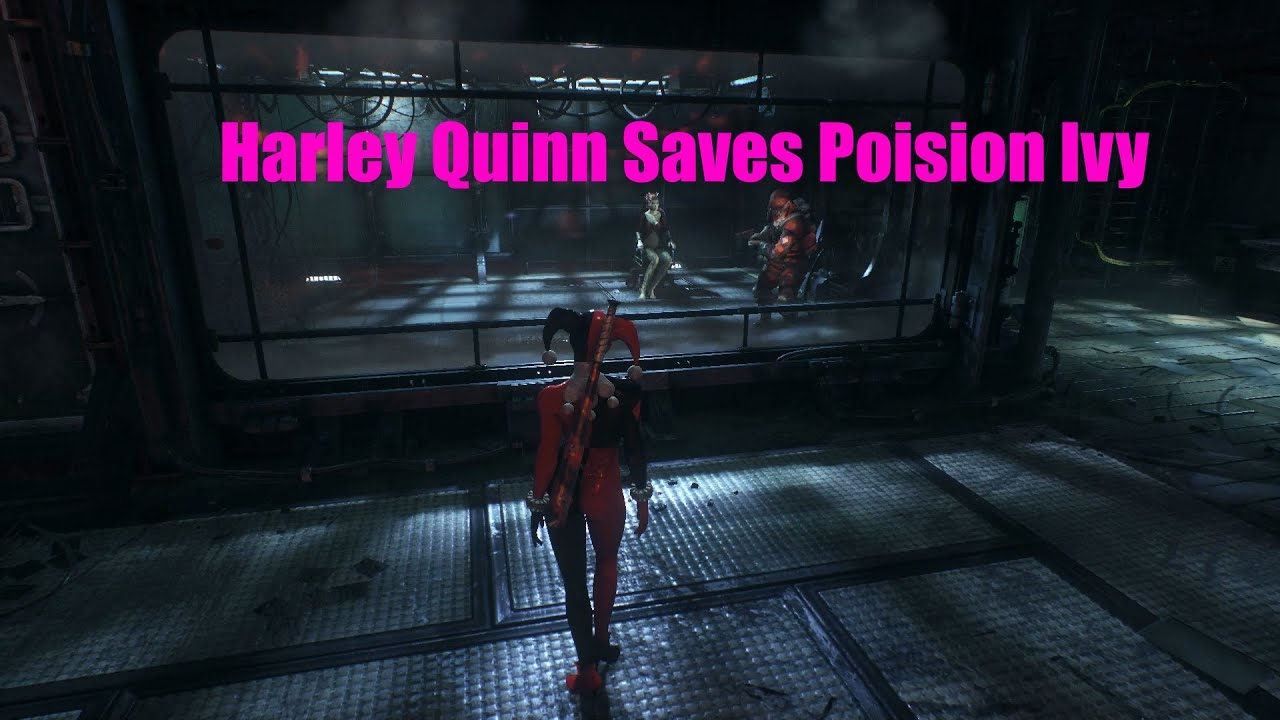 Batman Arkham Knight MOD Showcase Harley Quinn Saves Poison Ivy - YouTube