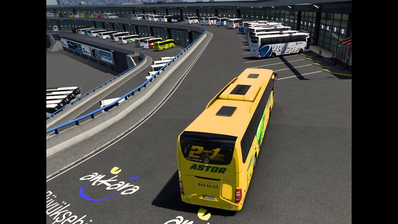 Euro Truck Simulator 2 - Conhecendo as rodoviárias de Ankara - 2K24 ...