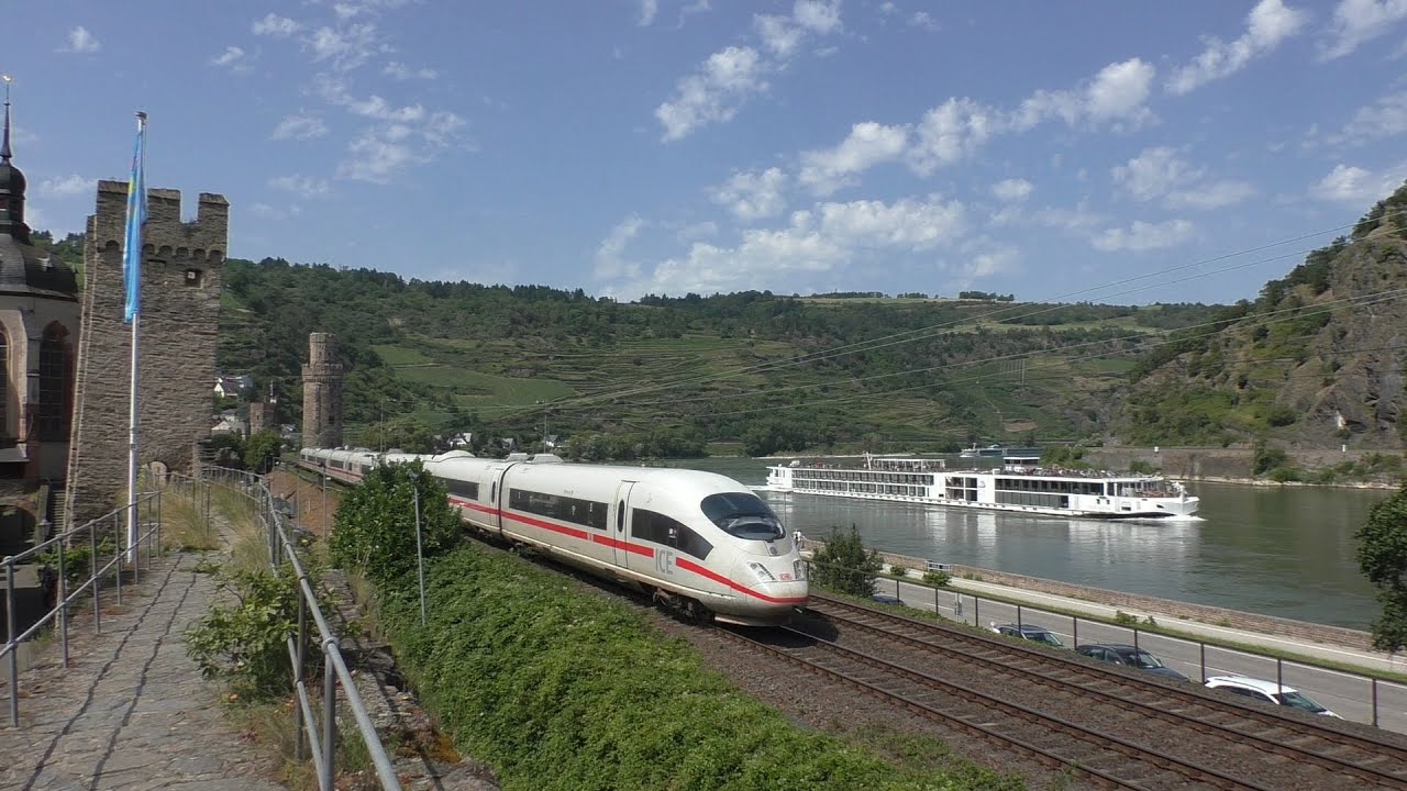 Züge in Oberwesel mit BR412 BR406 & VIEL MEHR - YouTube