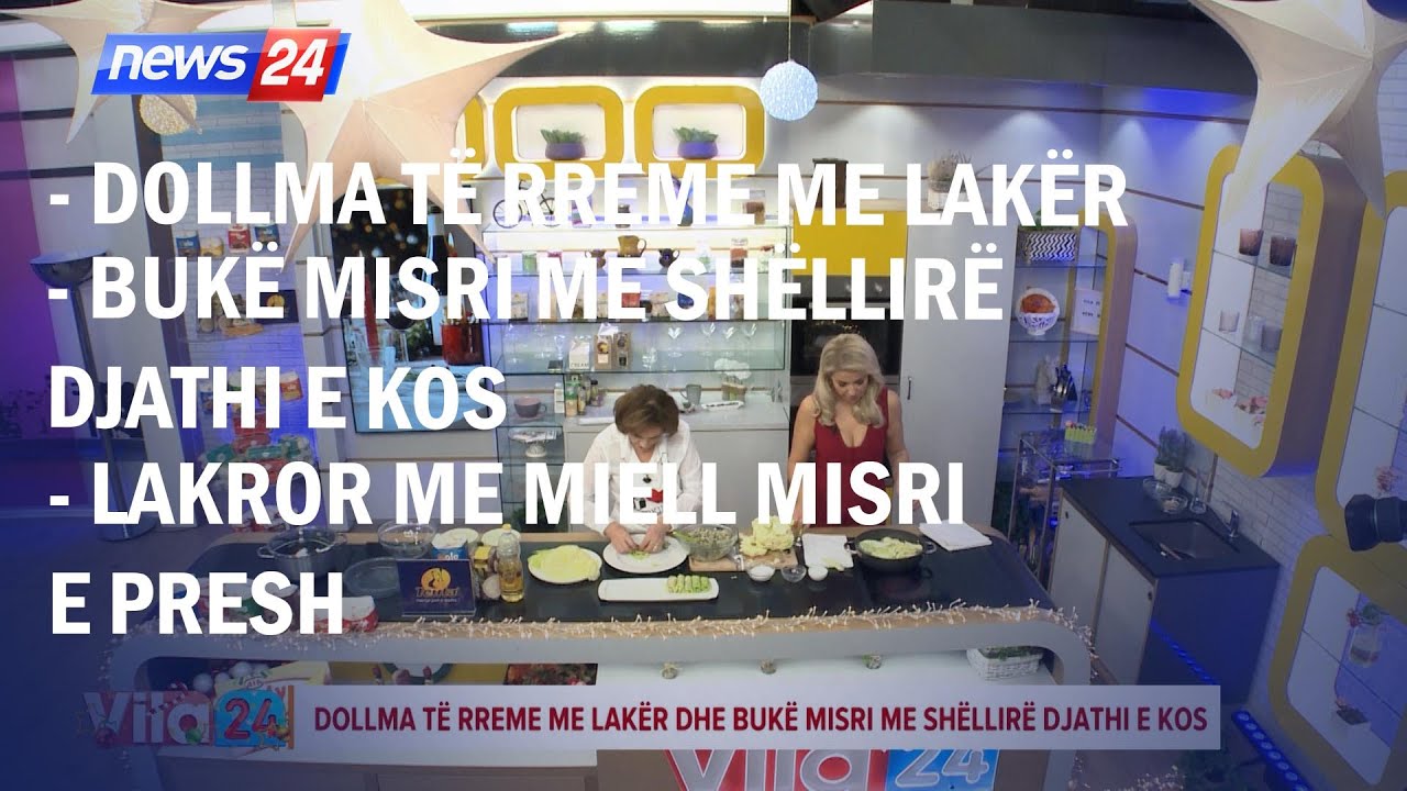 🥬 Dollma të rreme me lakër / 🌽 Bukë misri me shëllirë djathi e kos / 🥧 ...