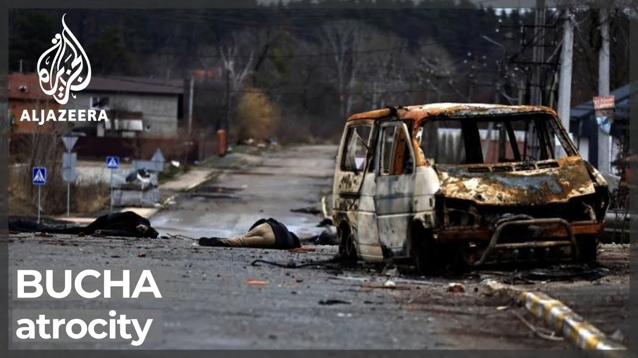 Calls to probe Russian 'war crimes' grow after Bucha killings - YouTube