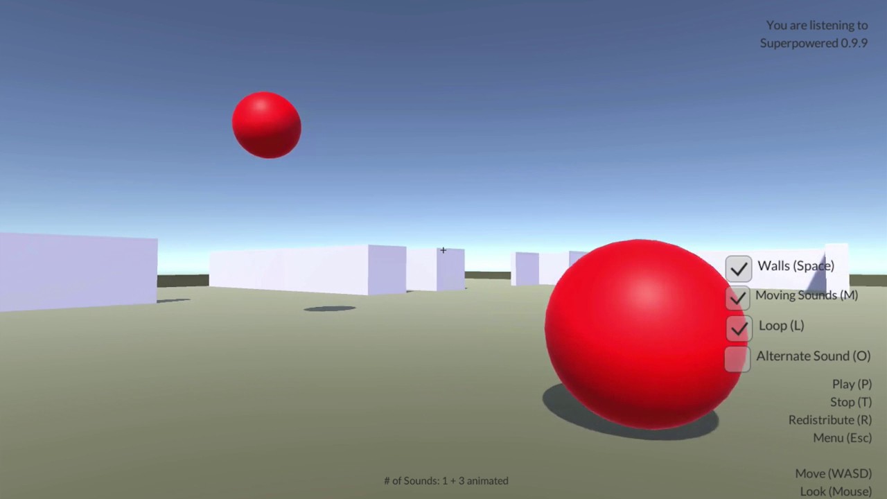 Superpowered VR Audio Spatializer (3D Audio) Demo in Unity 3D - Part 1 - YouTube