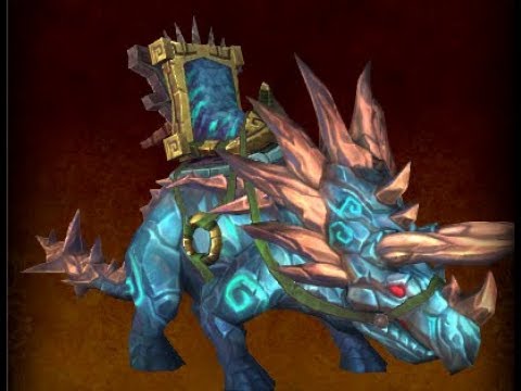 [WoW] Mount Guide - Kobaltblaues Urterrorhorn (Oondasta) [DE/GER] - YouTube