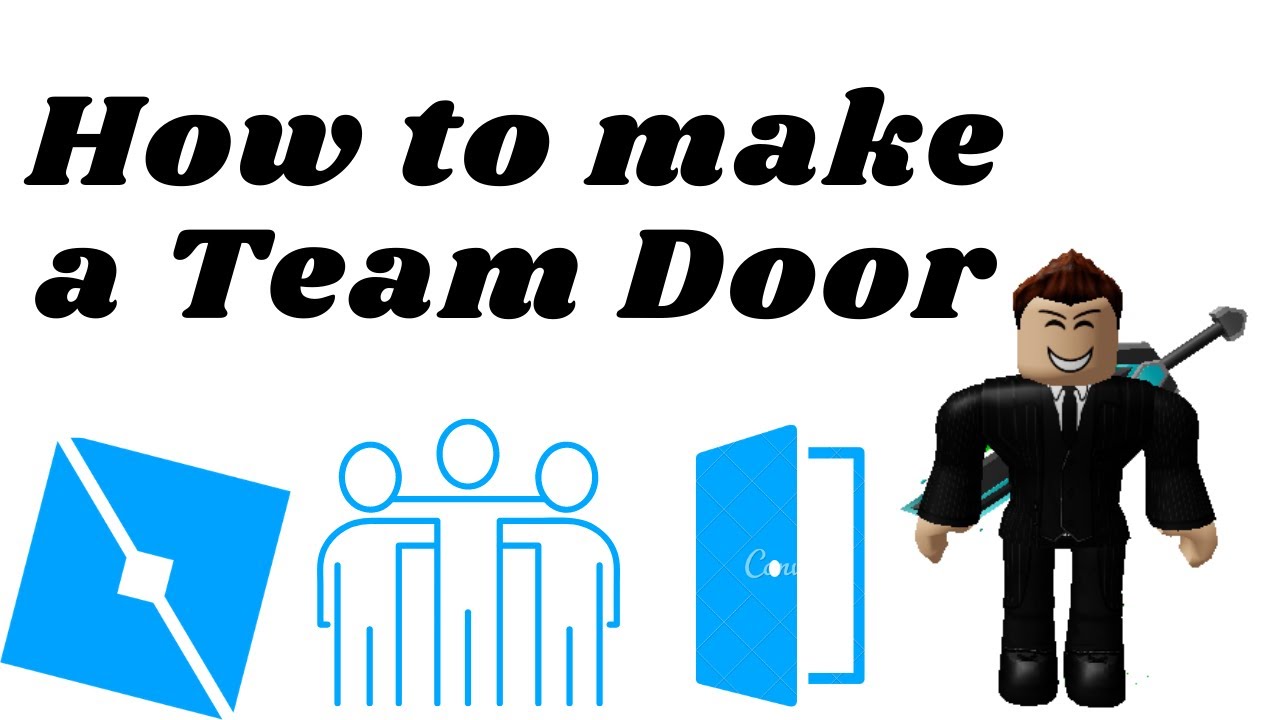 How to make a Team Door 2021 - YouTube