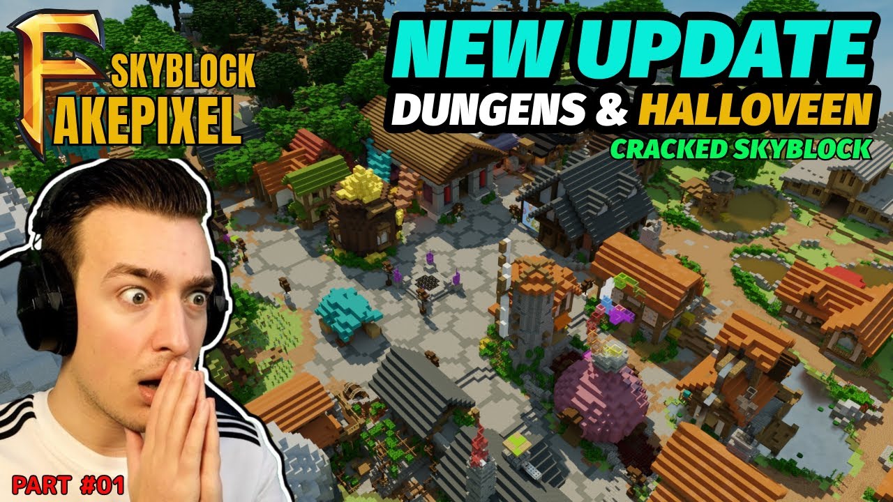 FAKEPIXEL SKYBLOCK NEW DUNGEONS UPDATE | CRACKED HYPIXEL SKYBLOCK ...