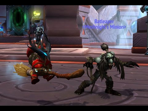 How To Get The Magic Broom Mount In Wow