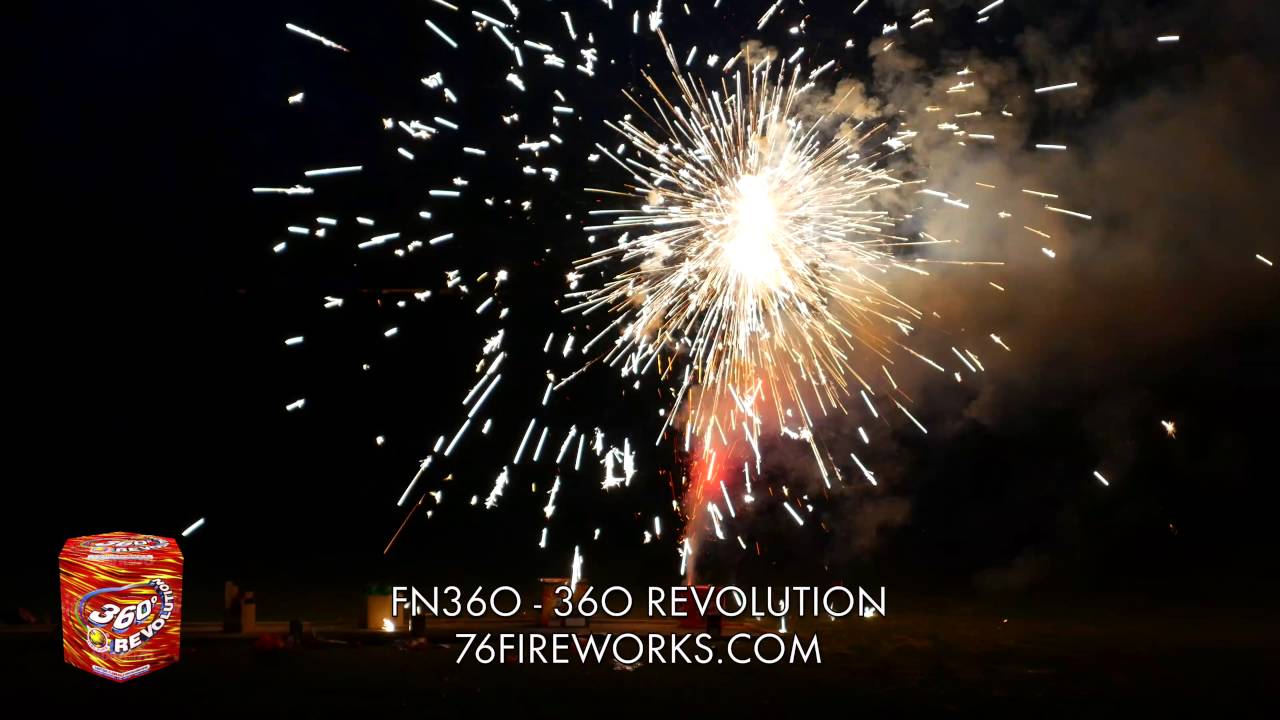 FN360 360 Revolution Fireworks - YouTube