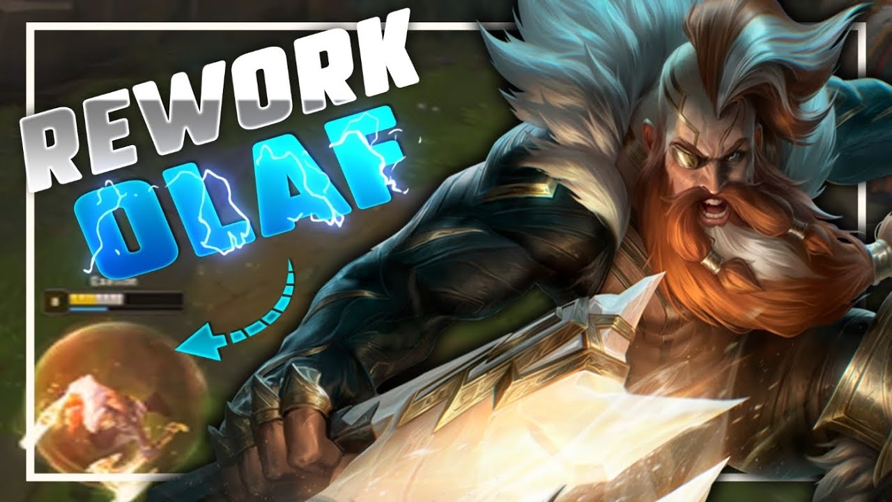 🔥RIOT?! EL NUEVO OLAF NO PUEDE SALIR ASÍ! Rework Olaf Top S12 league of ...