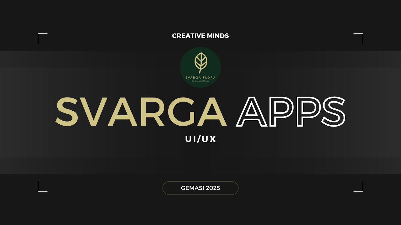 Company Profile Svarga Flora Coffee & Plants | UI/UX Svarga App For ...