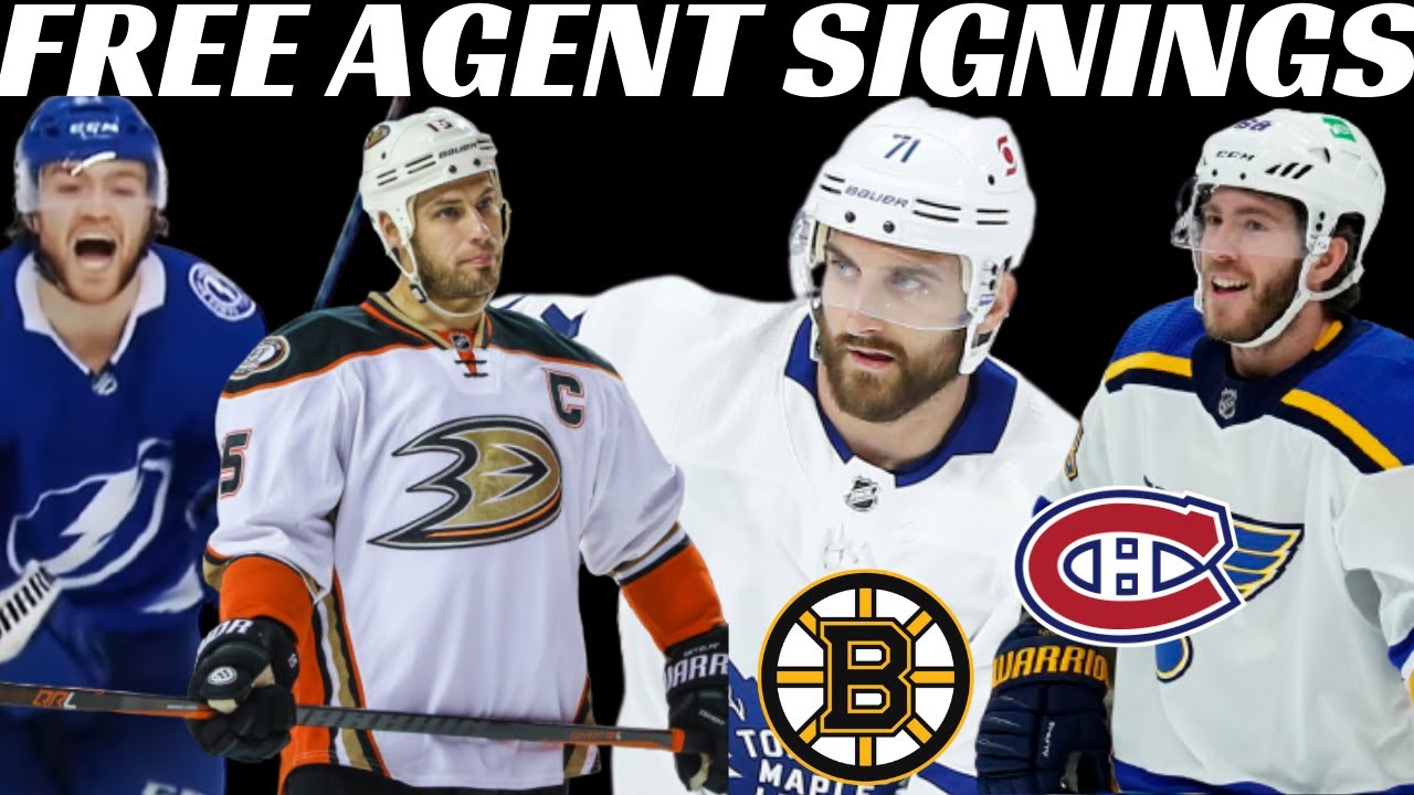 Huge NHL Signings - Point, Getzlaf, Hoffman to Habs, Foligno & Ullmark ...