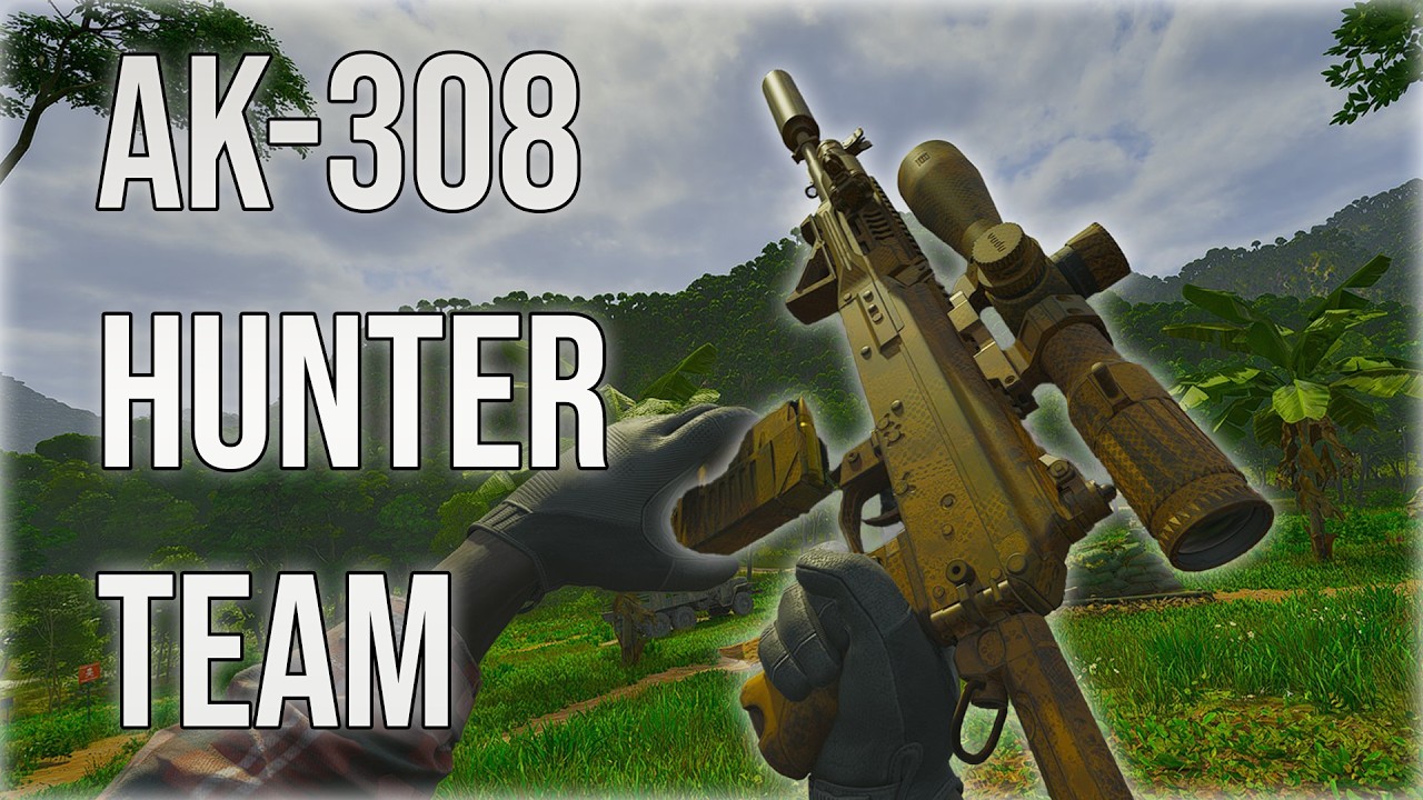 AK308 Hunter Team BLUEPRINT SKIN UNLOCK LOCATION | GRAY ZONE WARFARE 0. ...
