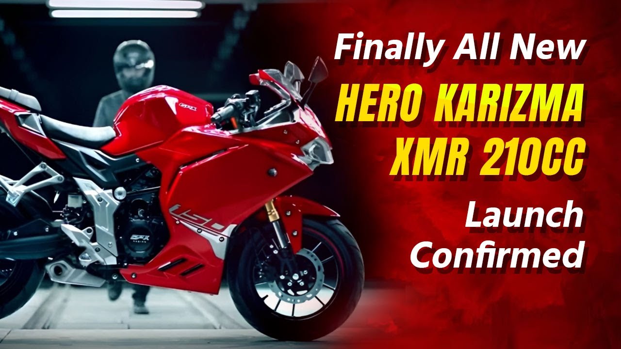 All New Hero Karizma XMR 210cc launch date, First Look, Features ...