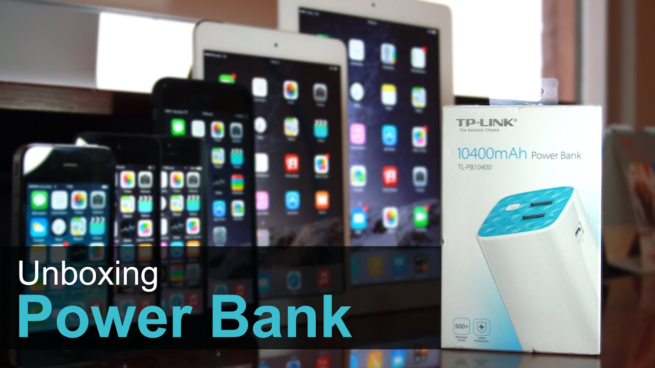 Power Bank TP-LINK 10400, Unboxing en español - YouTube