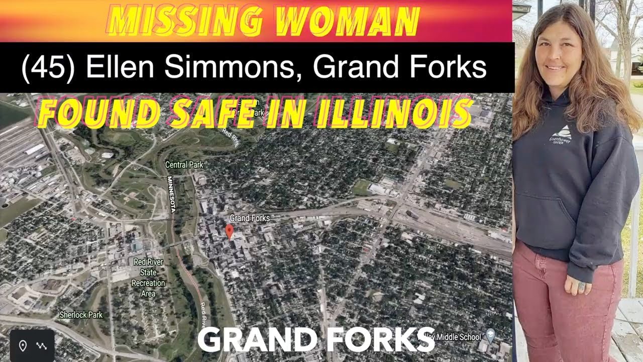 Missing Grand Forks Woman Found Safe In Illinois - YouTube
