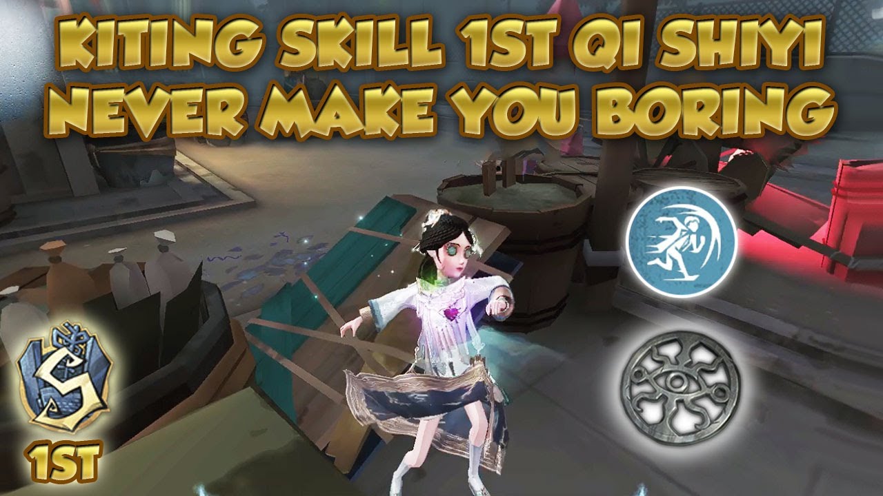 #31 Portal Support Make 1st Qi Shiyi Get 3Mins Kite | Identity V | 第五人格 ...