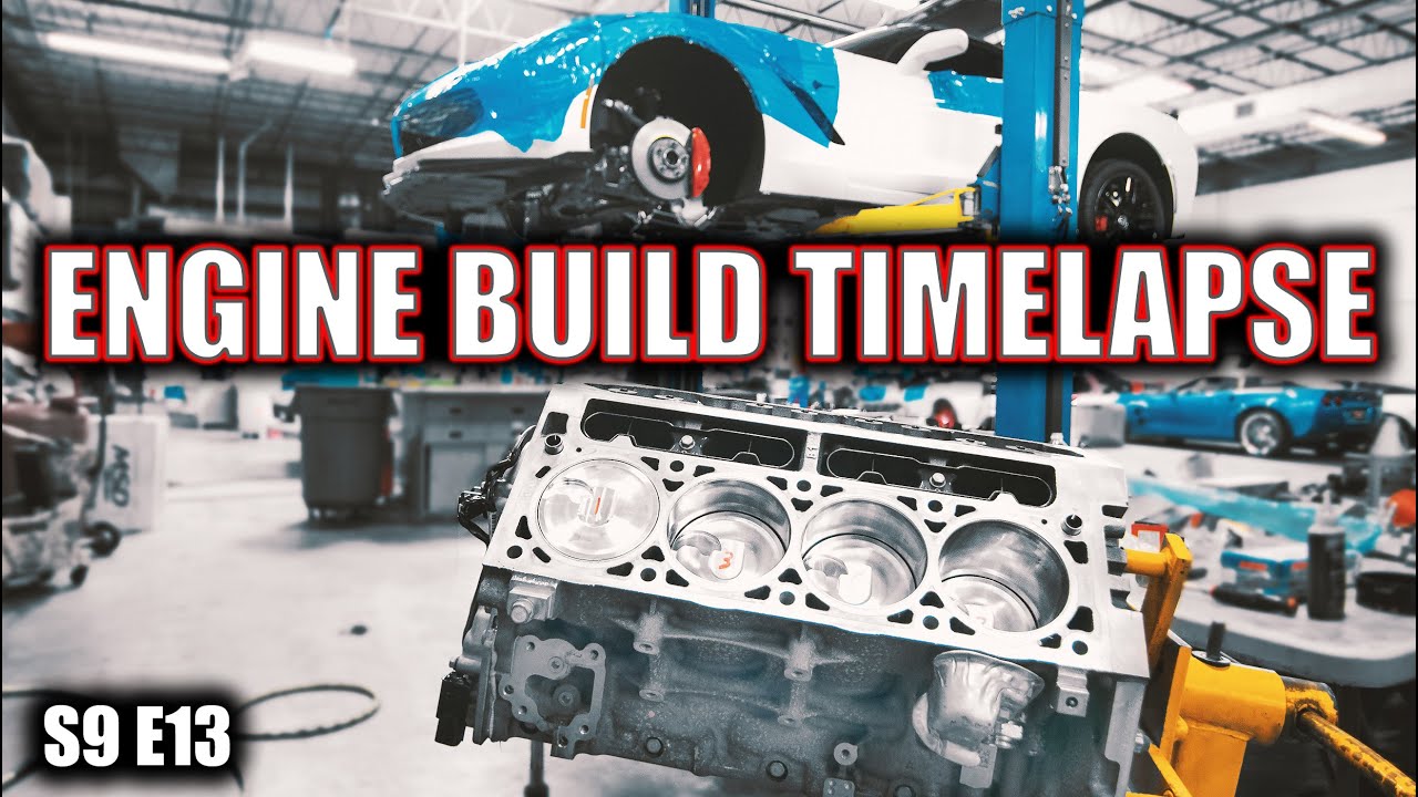LT1 Engine Build Timelapse for a Procharged C7 Corvette | RPM S9 E13 ...