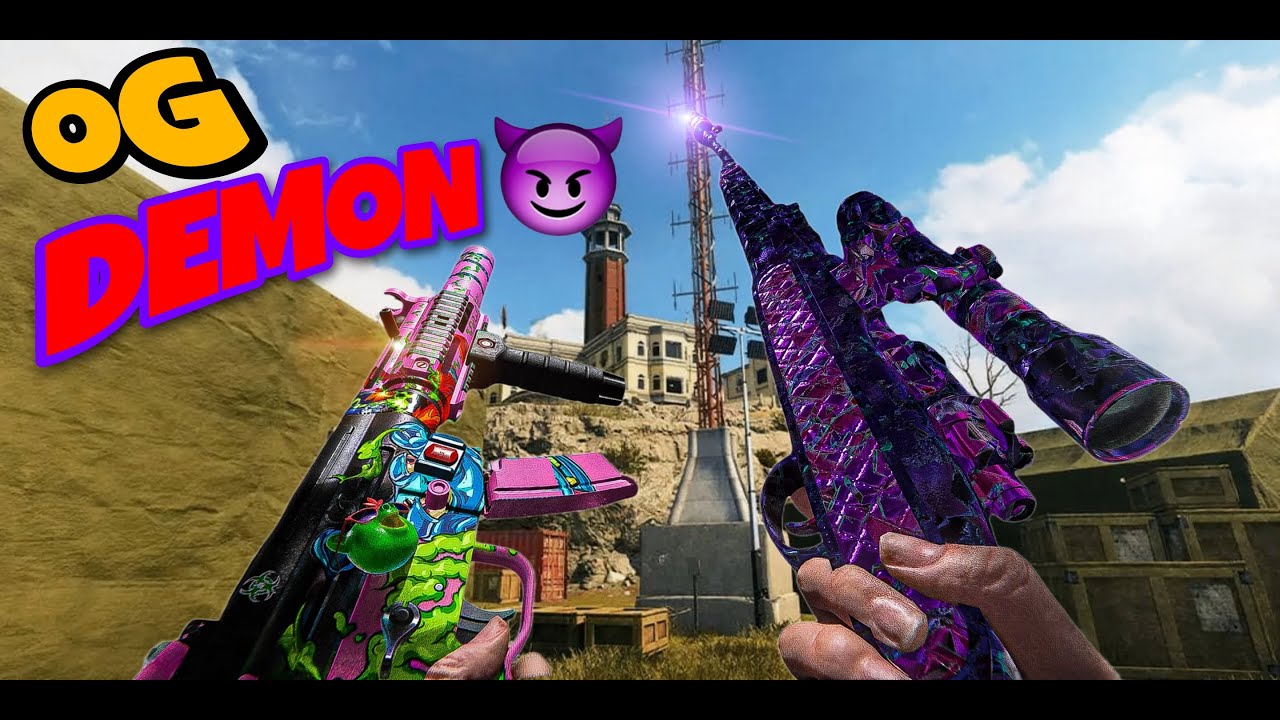 Warzone | OG DEMON 😈 KAR98K + MP5 FAST TTK BUILD! + CLASS SETUP 🔥🔥 - YouTube