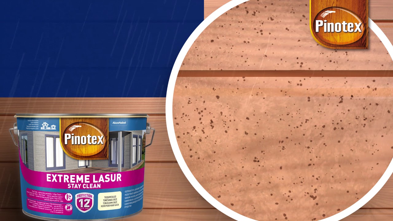 Pinotex Extreme Lasur EE - YouTube