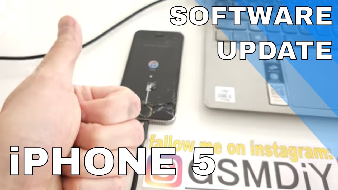 📱 iPhone 5: How to Perform Software Update | Step-by-Step Guide 🔧 - YouTube
