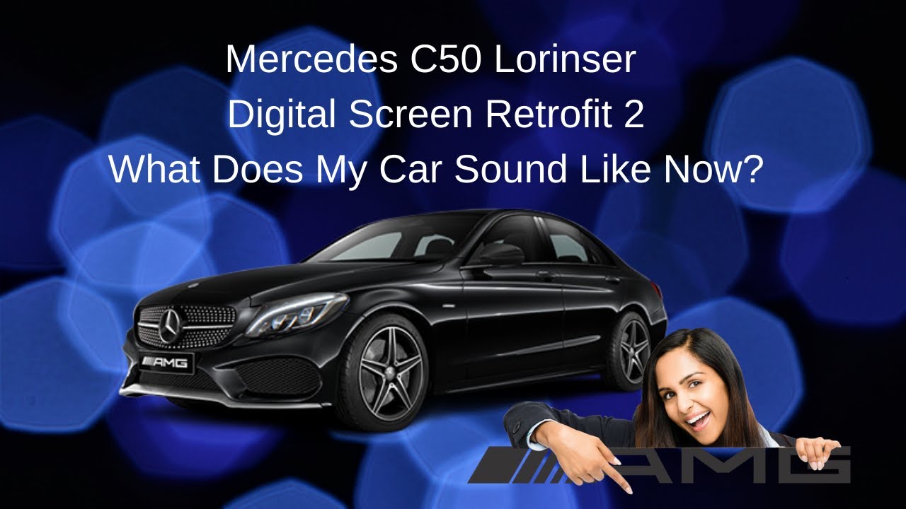 Mercedes W205 Digital Dash Screen Retrofit C450/C43 AMG #mercedes #amg ...