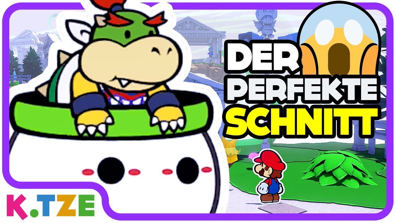 Bowser Jr. ist zerschnitten?! 😨😱 Paper Mario the Origami King | Folge ...