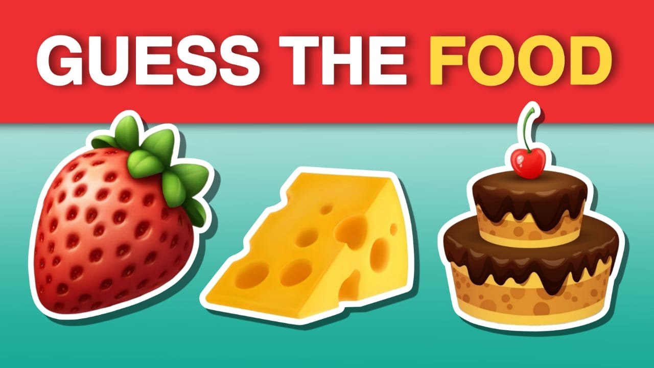 Can You Guess The Food By Emoji? 🍕🍔 Food Quiz - YouTube