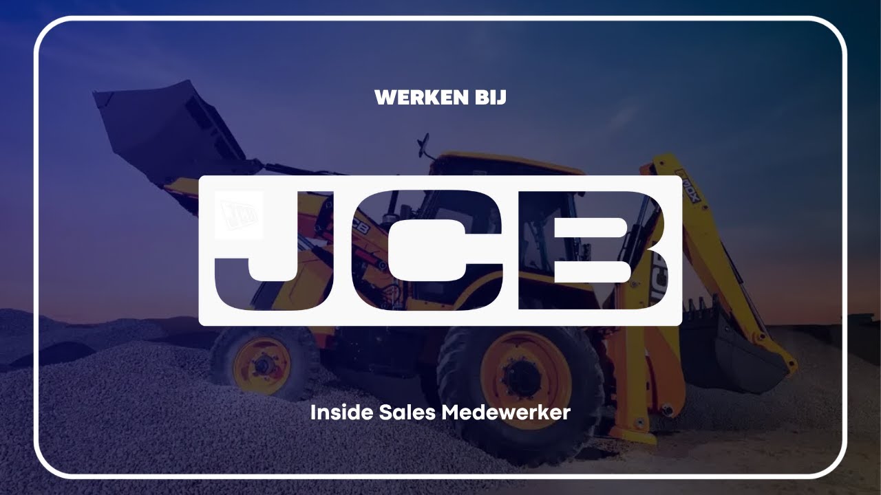 Werken bij - JCB - Inside Sales Medewerker - YouTube