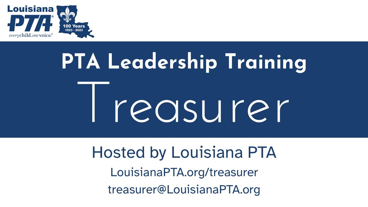 Treasurer Training Course By Louisiana PTA YouTube treasurer-training-course-by-louisiana-pta-youtube