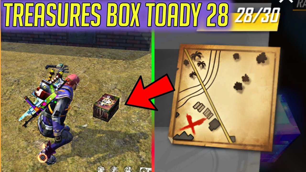 free fire treasures box today 28 Days | Treasures Box 28 - YouTube
