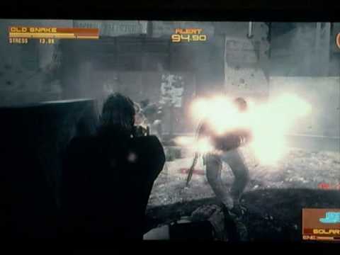 MGS4 Stealth camo + Solar gun (READ DESCRIPTION) - YouTube