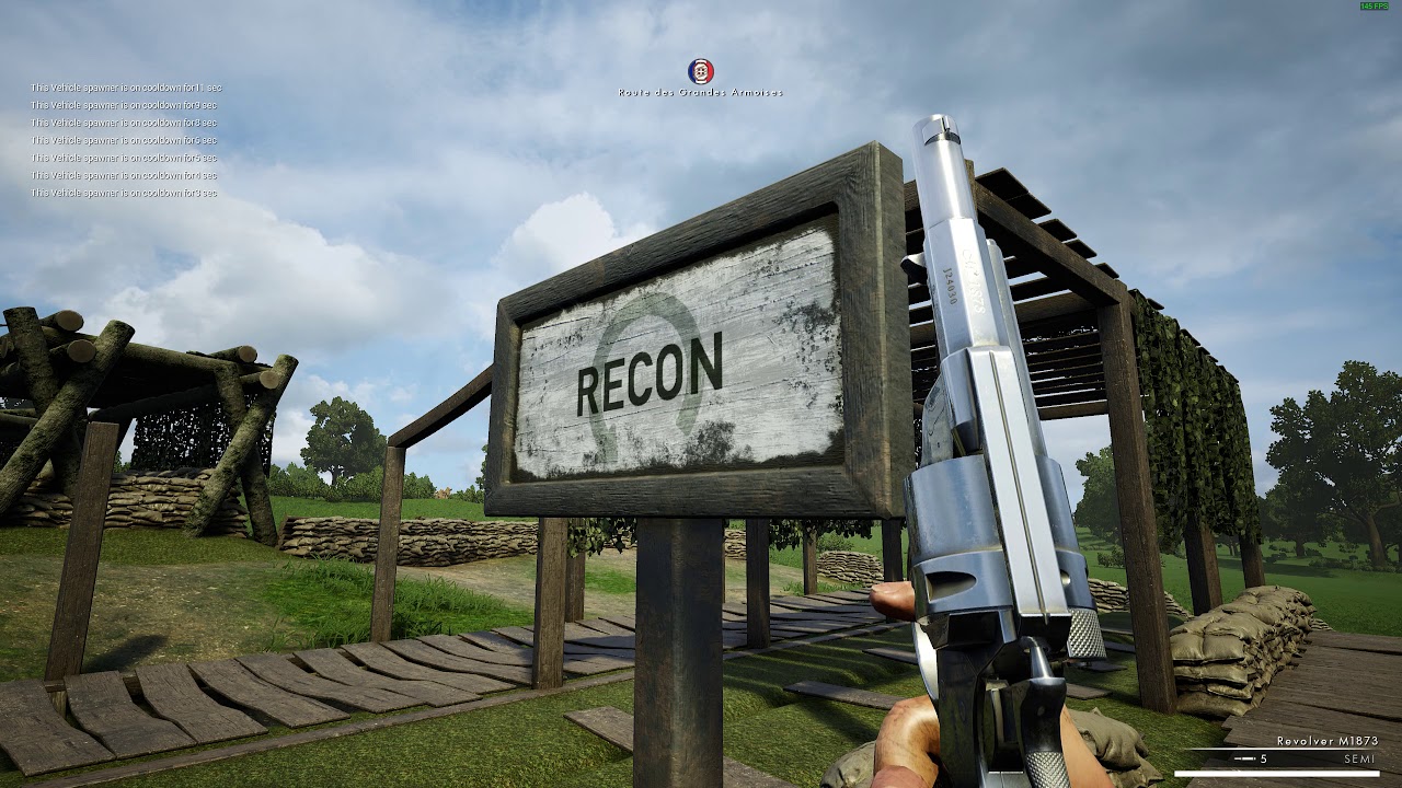 Post Scriptum game Event IR9 vs 40-1 (german) / Tank gunner view. Scout ...