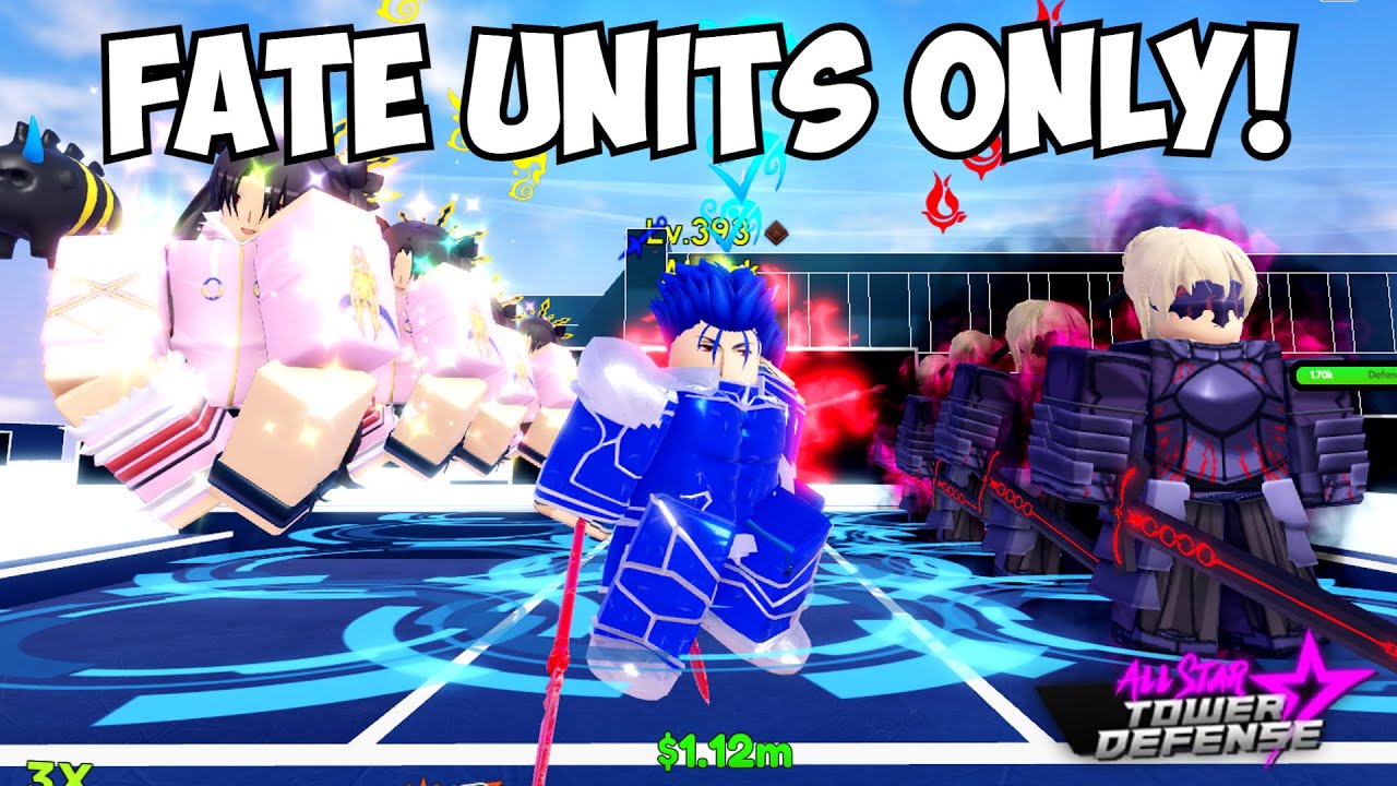 New OP Fate Units Vs Infinite Mode! | ASTD Challenge Ft. Lancer 6 Star ...