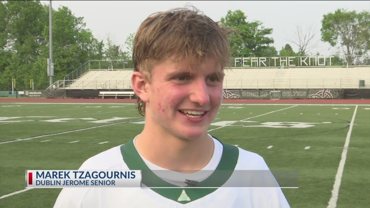 Dublin Jerome's Marek Tzagournis sets Ohio lacrosse career points ...