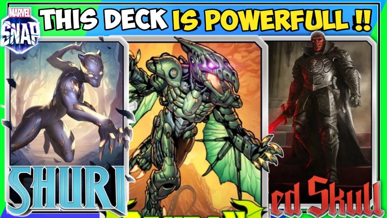 Unveiling the Secrets of the Best Shuri Sauron Deck | Marvel Snap - YouTube