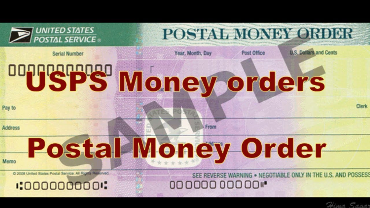 US Postal Service USPS Money ORDER Explained Telugu YouTube